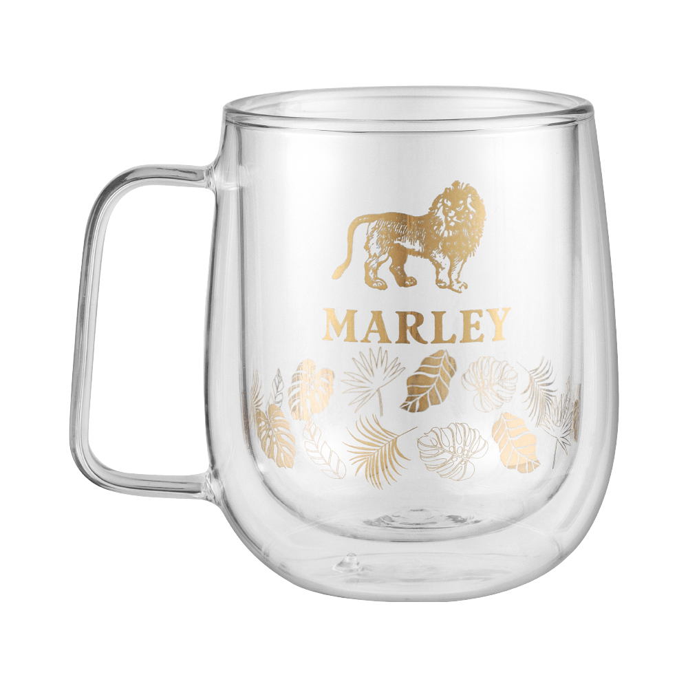 Taza doble vidrio 300 ml I Marley Coffee